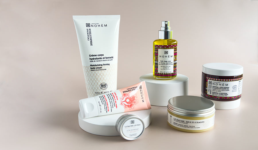 Nohèm, produits cosmétiques bio - Soins du visage et corps